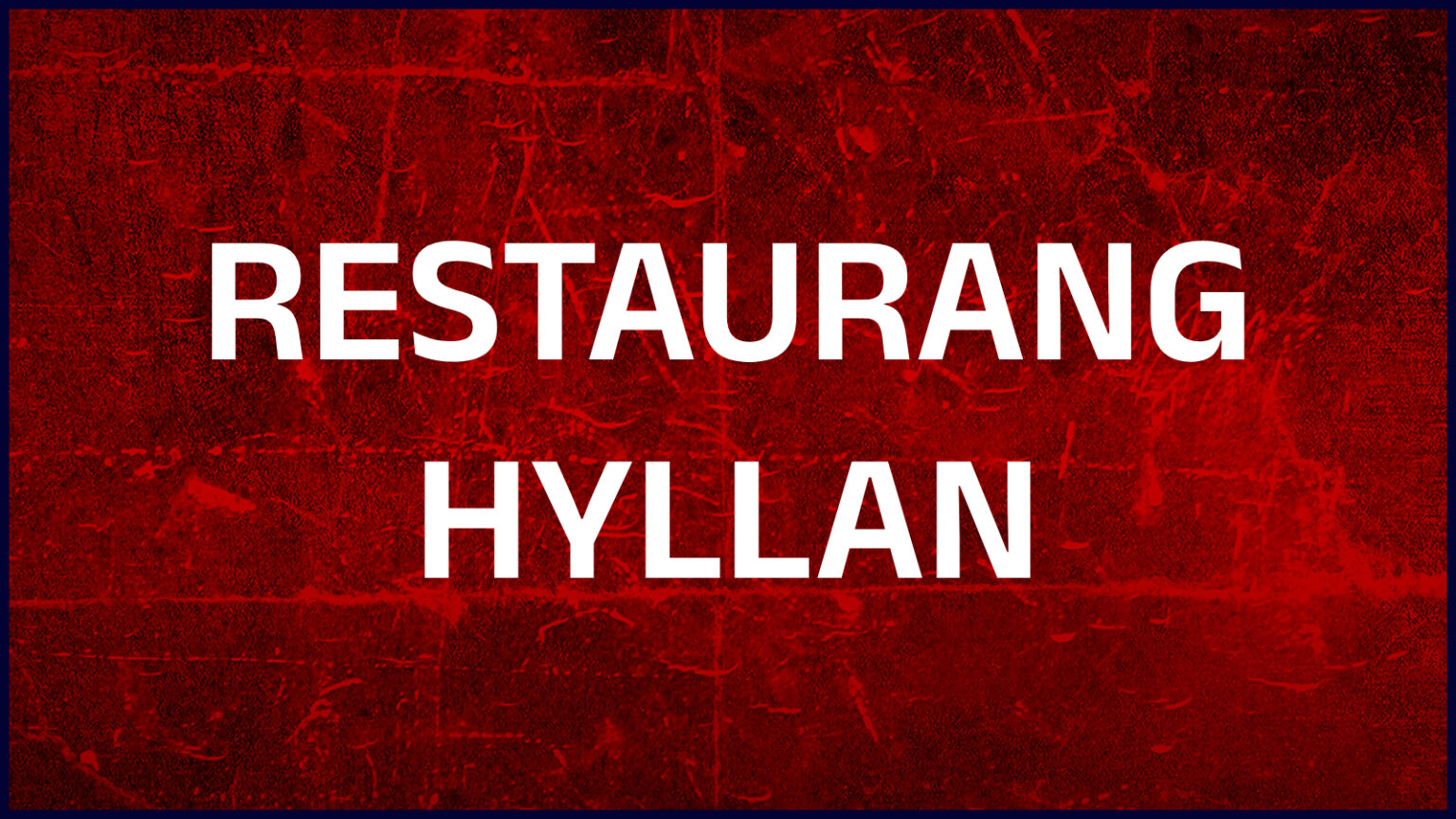 Restaurang Hyllan – VÄSTERVIKS IK